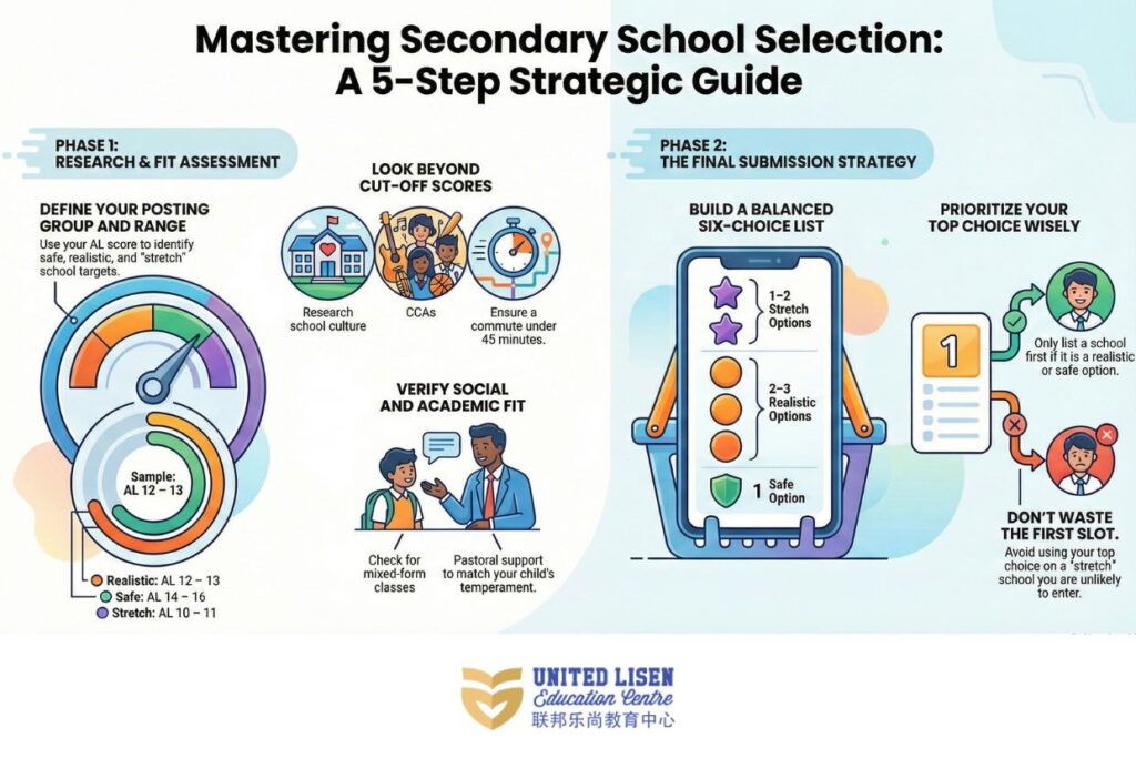 Ultimate List of Singapore Secondary School Cut-Off Points