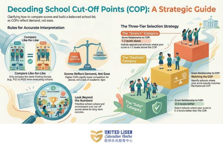Ultimate List of Singapore Secondary School Cut-Off Points